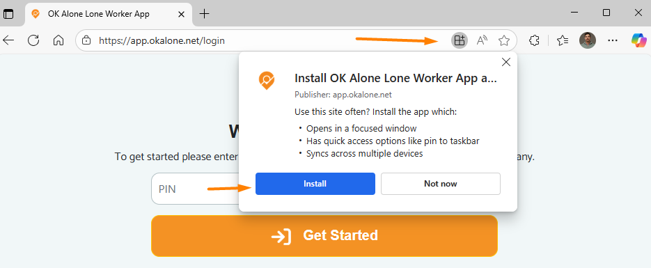 Getting Started with OK Alone Web App – OK Alone